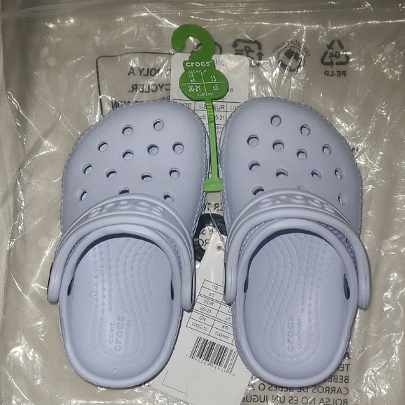 CROCS | Shoes | Crocs Purple Sandals Ventilated Comfort | Poshmark